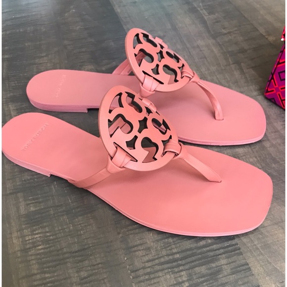 Tory Burch | Shoes | Tory Burch Miller Square Toed Sandals | Poshmark